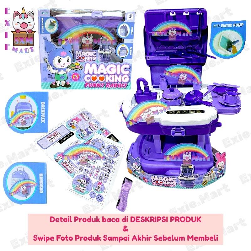 Jual MAINAN ANAK MAGIC COOKING FUNNY RABBIT BISA KELUAR AIR DAN JADI ...