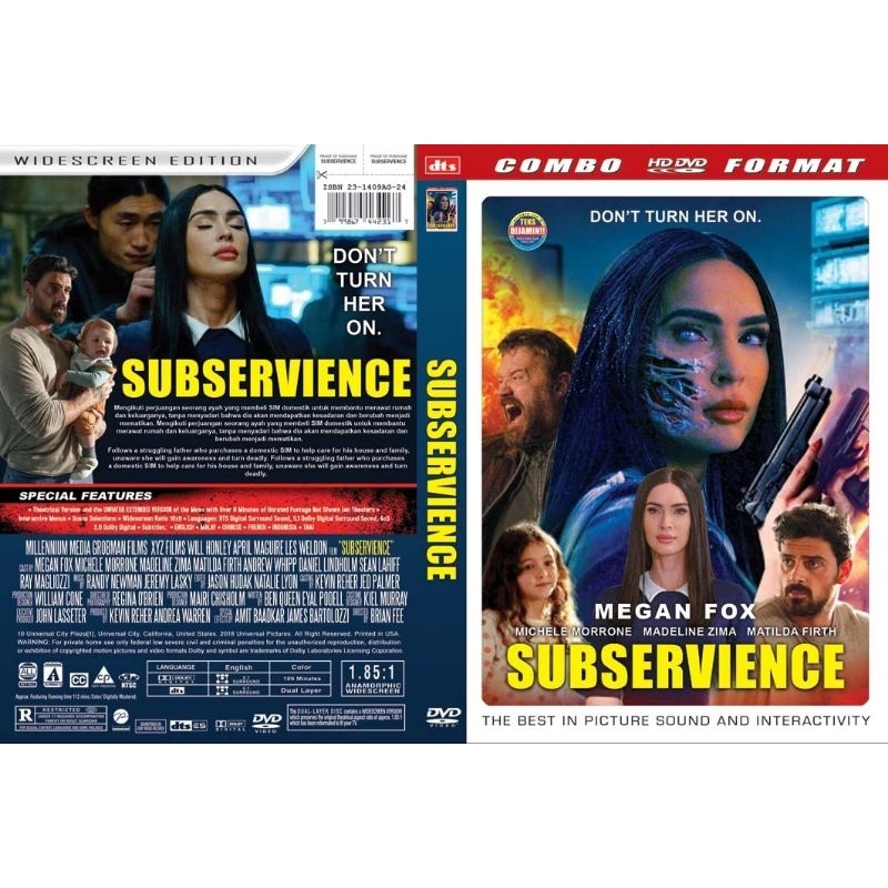 Jual KASET FILM SUBSERVIENCE 2024 MEGAN FOX | Shopee Indonesia