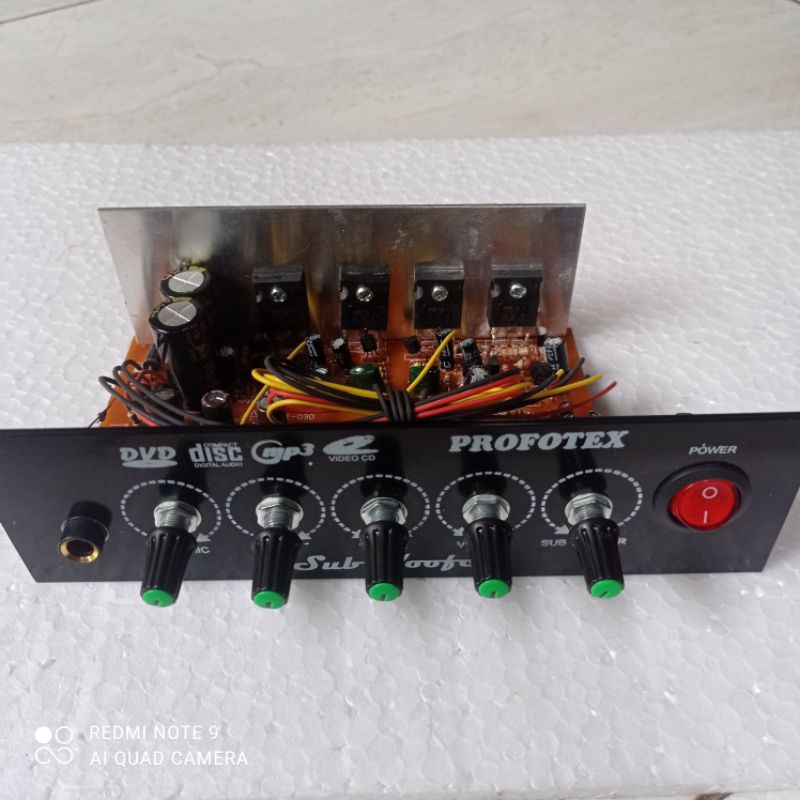 Jual kit module speaker aktif plus sub wofer stereo tip mospek | Shopee ...