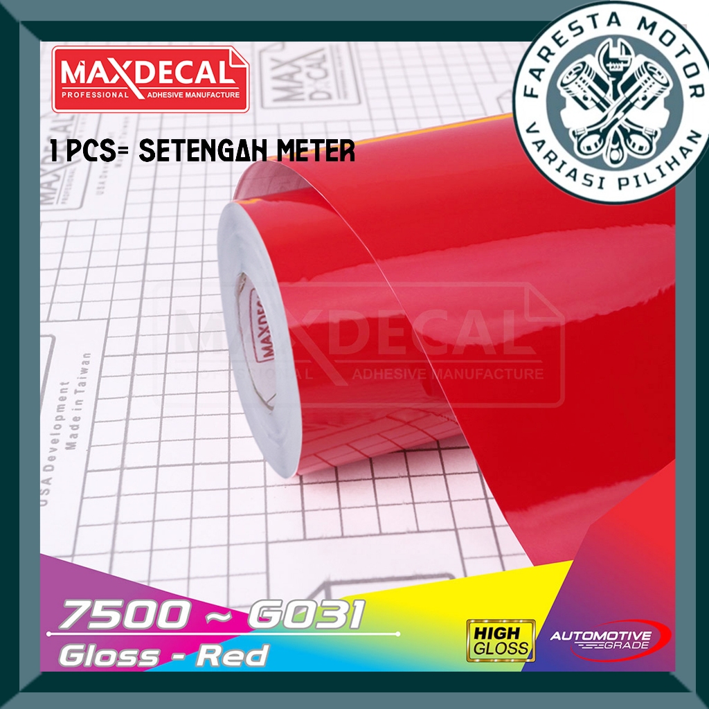 Jual Sticker Stiker Skotlet Wrapping Vinyl Maxdecal Max Decal 7500-G031 ...