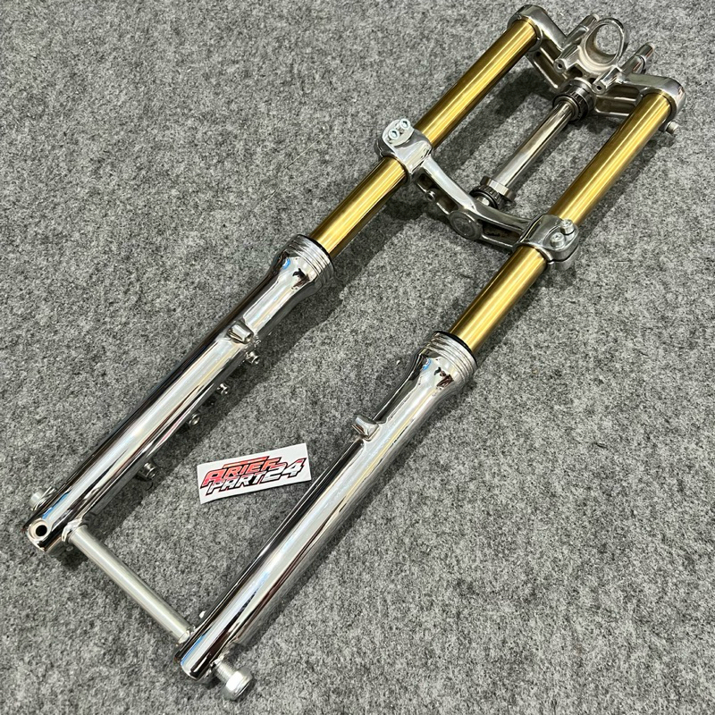 Jual shock skok ninja rr crom.krom as gold import pnp cb gl mp tiger ...