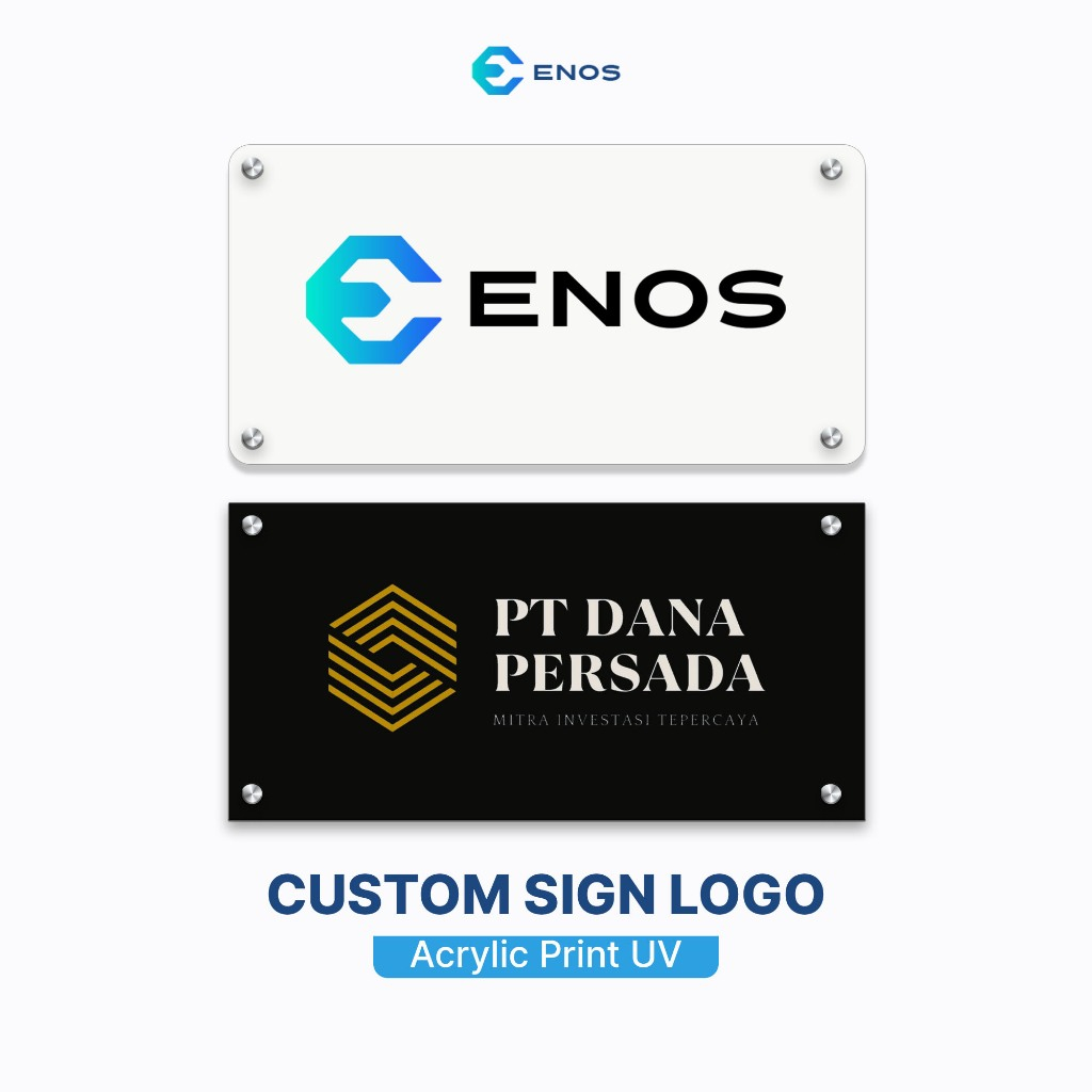 Jual SIGNAGE CUSTOM LOGO PERUSAHAAN / PAPAN NAMA AKRILIK / PLANG USAHA ...