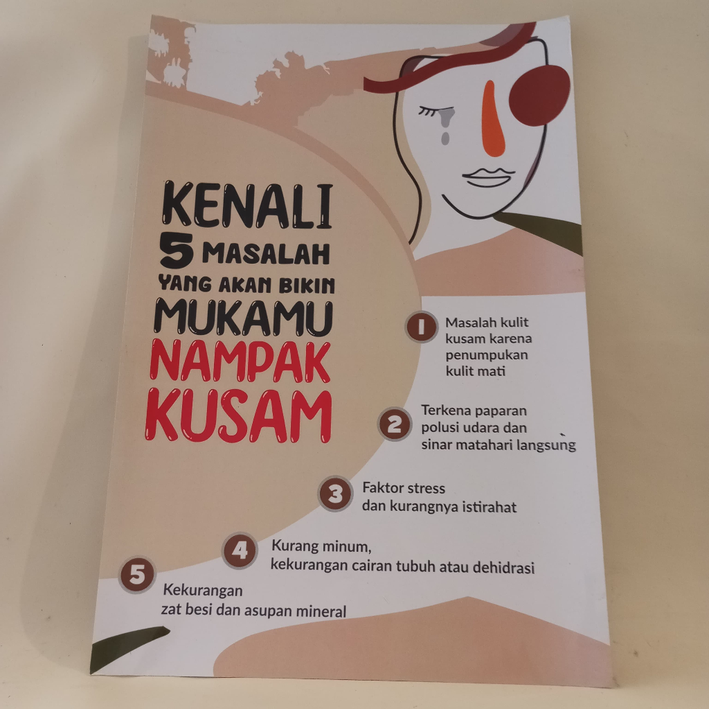 Jual Poster Kenali 5 Masalah Yang Bikin Muka Kusam | Poster Kesehatan ...