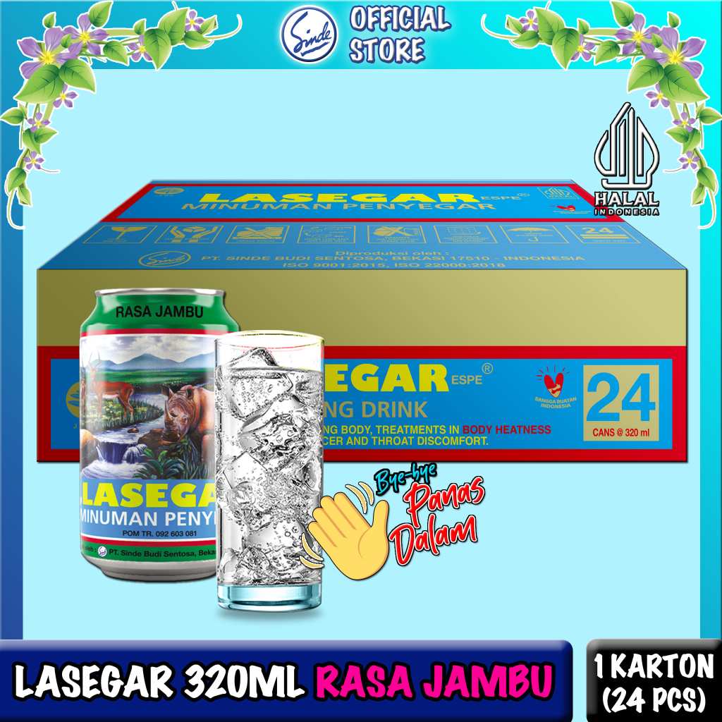 Jual Lasegar kaleng 320ML Rasa Jambu 1 carton | Shopee Indonesia