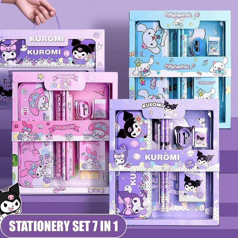 Jual KOTAK TEMPAT PENSIL CRAYON ANAK SET 7 IN 1 DAN 6 IN 1 / KOTAK ...