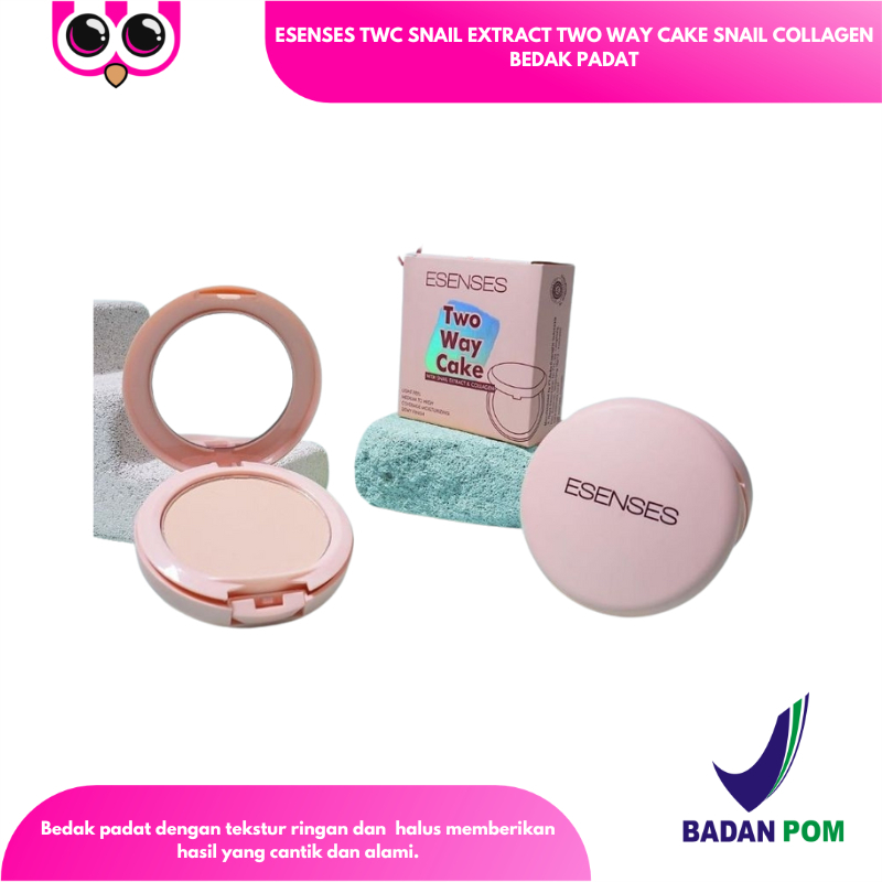 Jual ESENSES TWC SNAIL EXTRACT TWO WAY CAKE SNAIL COLLAGEN BEDAK PADAT ...