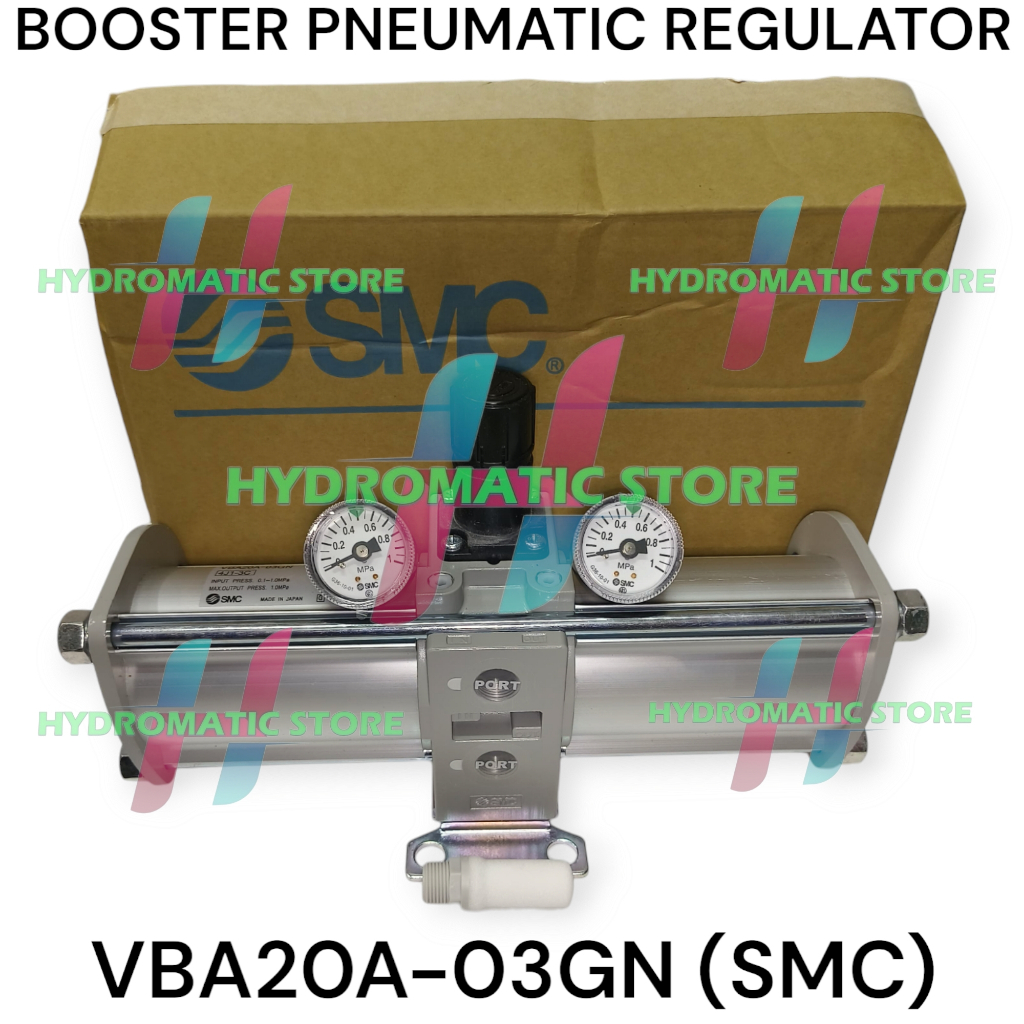 Jual Booster pneumatic regulator VBA20A-03GN SMC | Shopee Indonesia