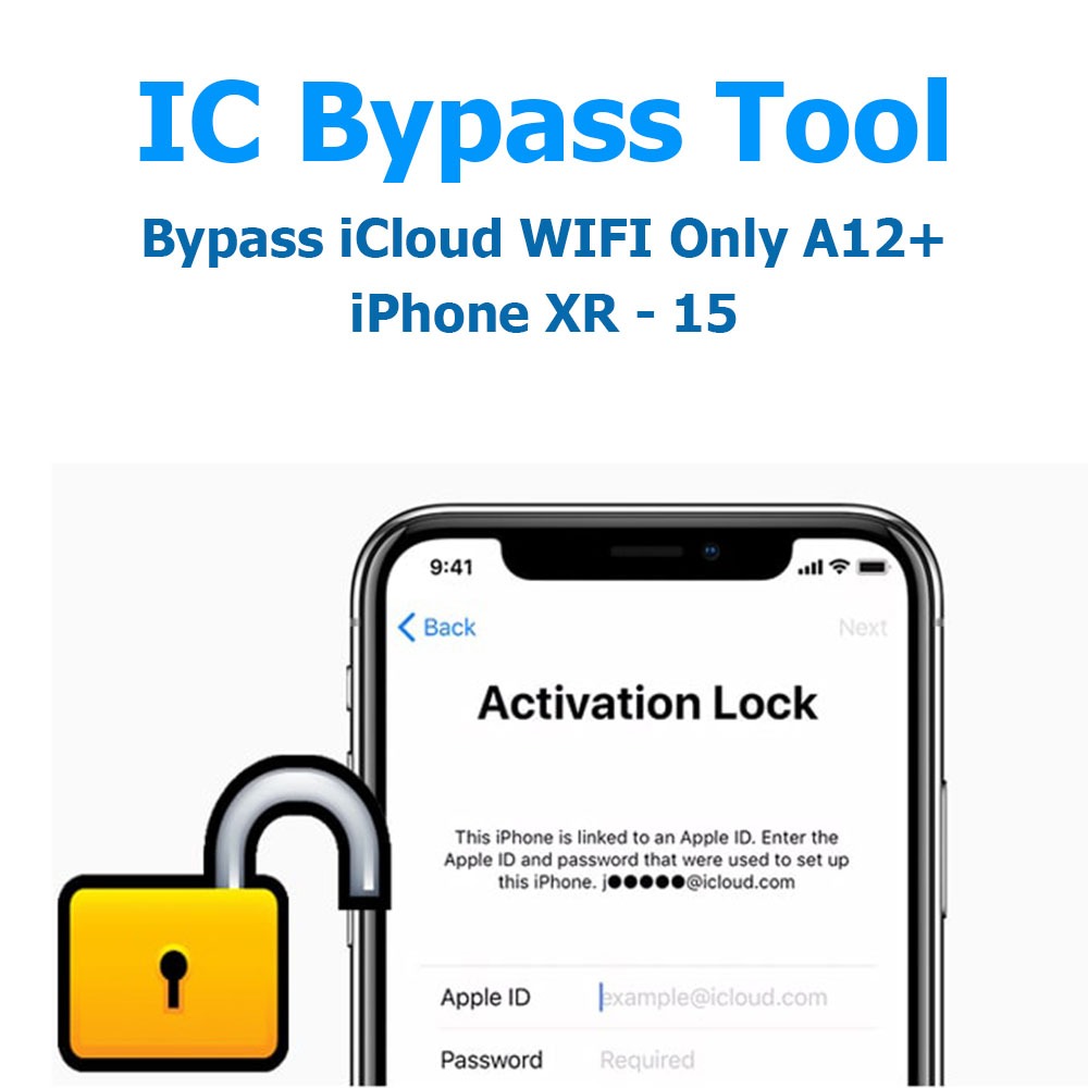 Jual iCloud Bypass Wifi Only Regist SN A12+ IC Bypass Tool iPhone XR XS 11 12 13 14 15 | Shopee ...