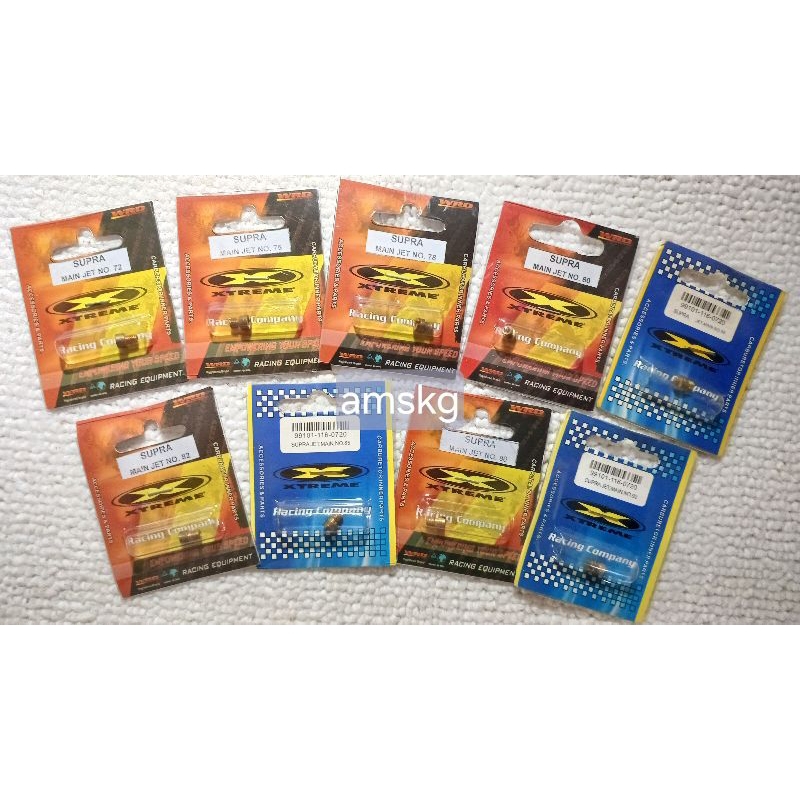 Jual Main Jet Supra Karisma Supra X125 Grand Kaze Revo Blade Win Xtreme ...