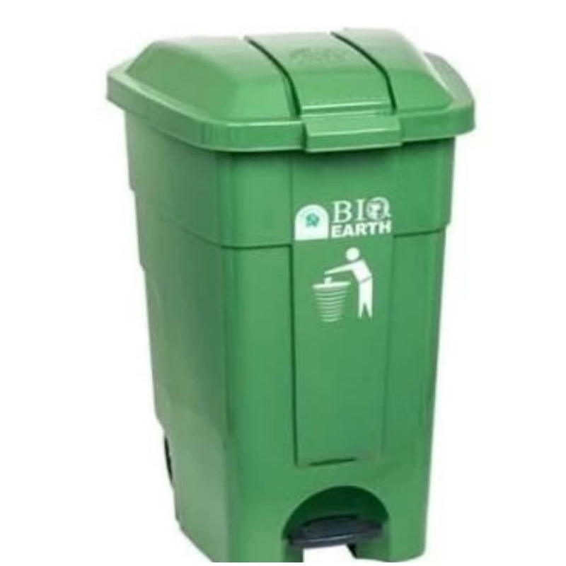 Jual Tempat Sampah BIO Injak 65 Liter 2007 Bio Earth Pedal Roda Kotak ...