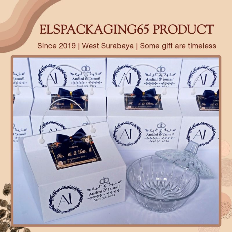 Jual Souvenir Toples Kaca + Tutup kemas Dus/Box Souvenir Nikah Murah ...