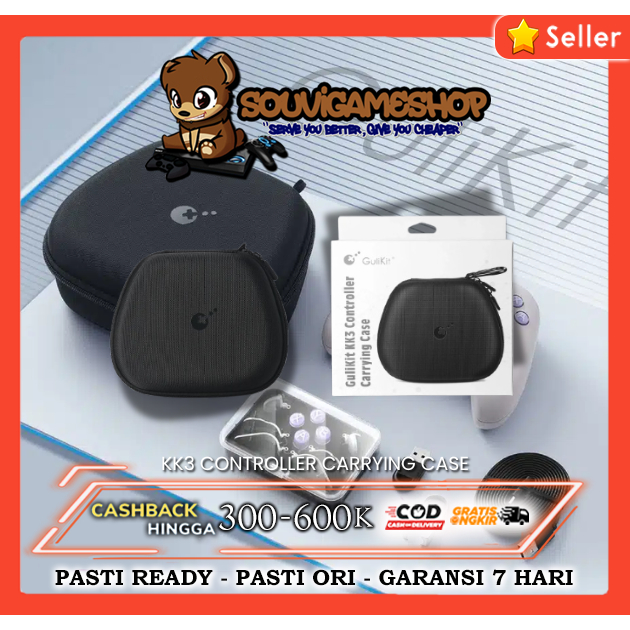 Jual Gulikit Storage Bag Pouch Carrying Travel Case Controller Kingkong ...