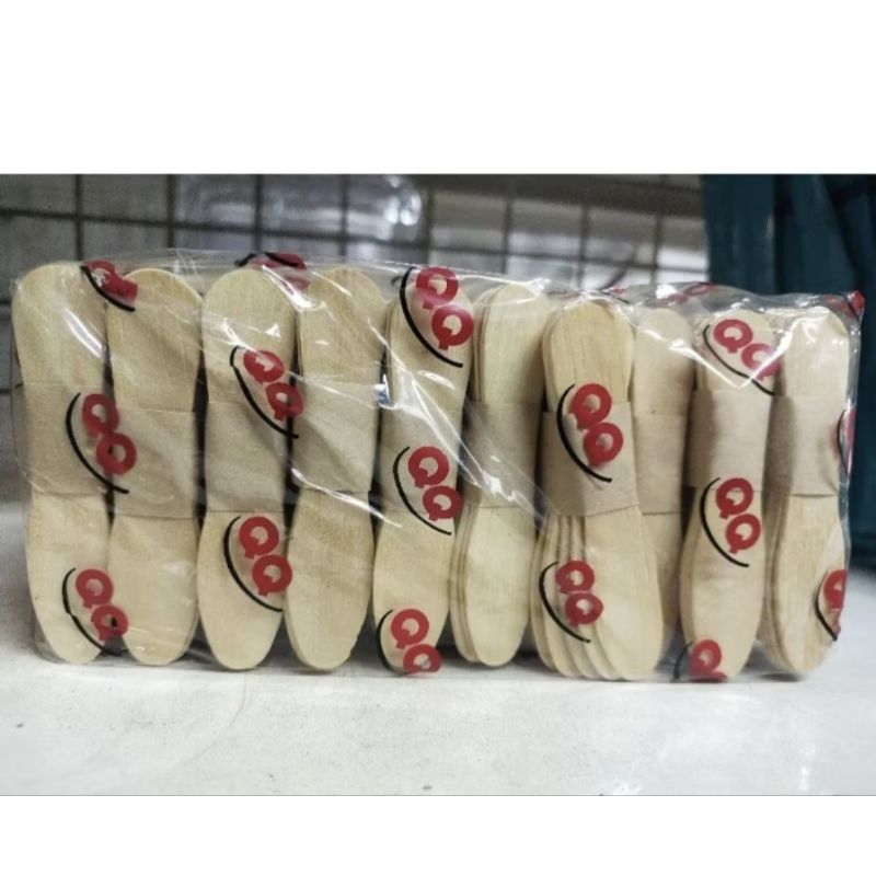 Jual Sendok es krim kayu QQ sendok ice cream isi 500 pcs | Shopee Indonesia