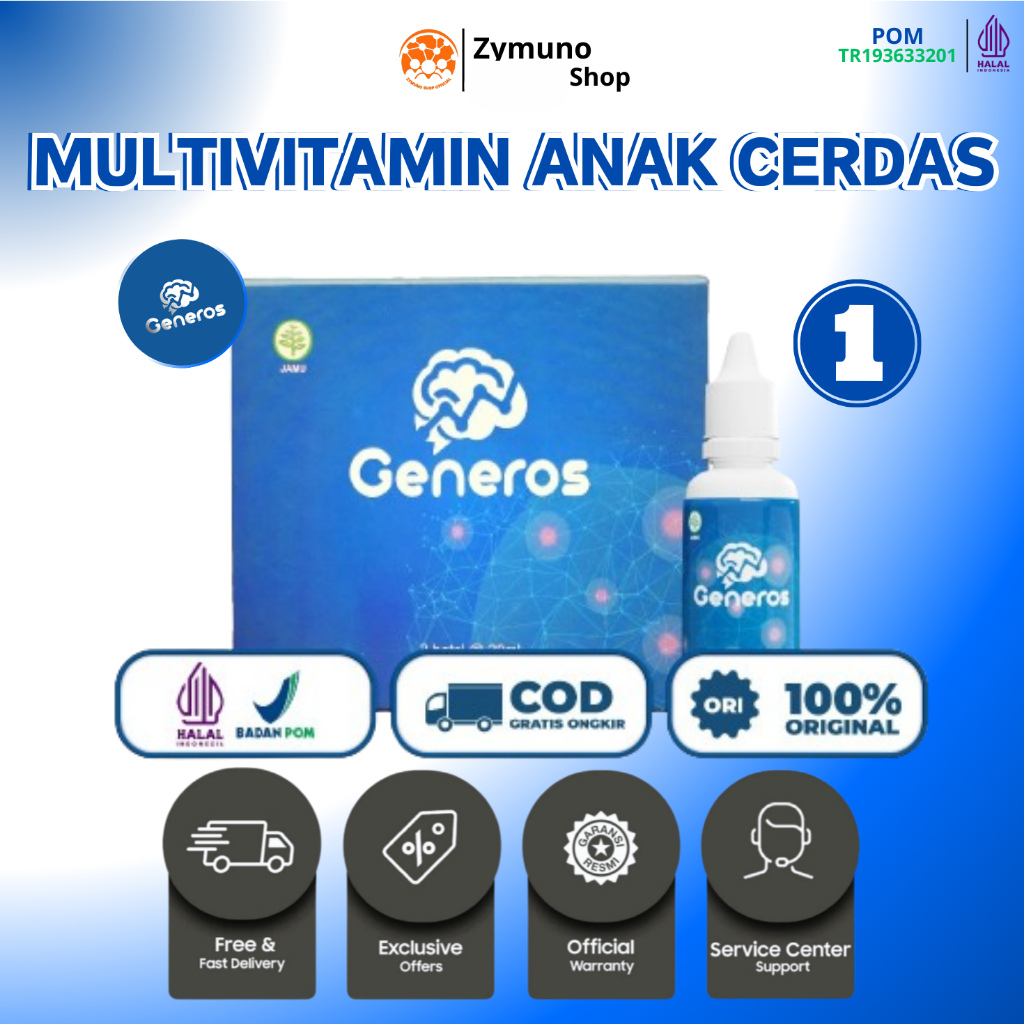 Jual Generos Paket 2 Box Vitamin Otak Anak Solusi Permasalahan Speech ...