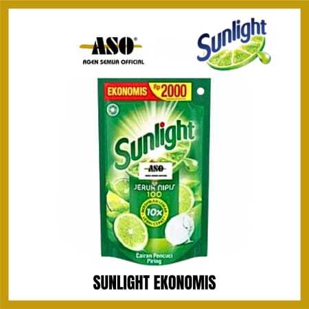 Jual Sunlight ekonomis sabun cuci piring 2000 PROMO !!! | Shopee Indonesia