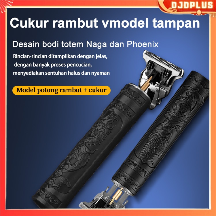 Jual DJDPlus Cukur rambut elektrik pemotong rambut listrik cukur kepala terbaru model naga alat ...