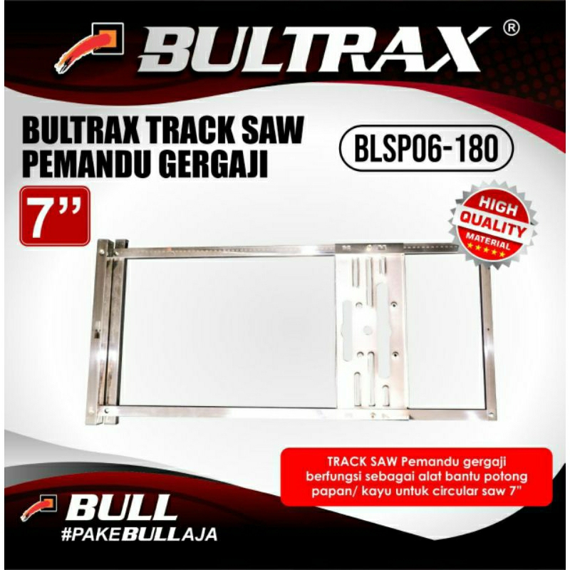 Jual BULL BLSP06-180 TRACKSAW CIRCULAR SAW TRIMMER TRACK SAW GERGAJI ...