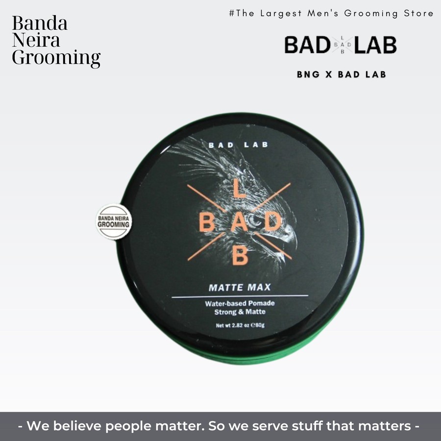 Jual BADLAB / BAD LAB Matte Max Waterbased Water Based Pomade | Shopee ...
