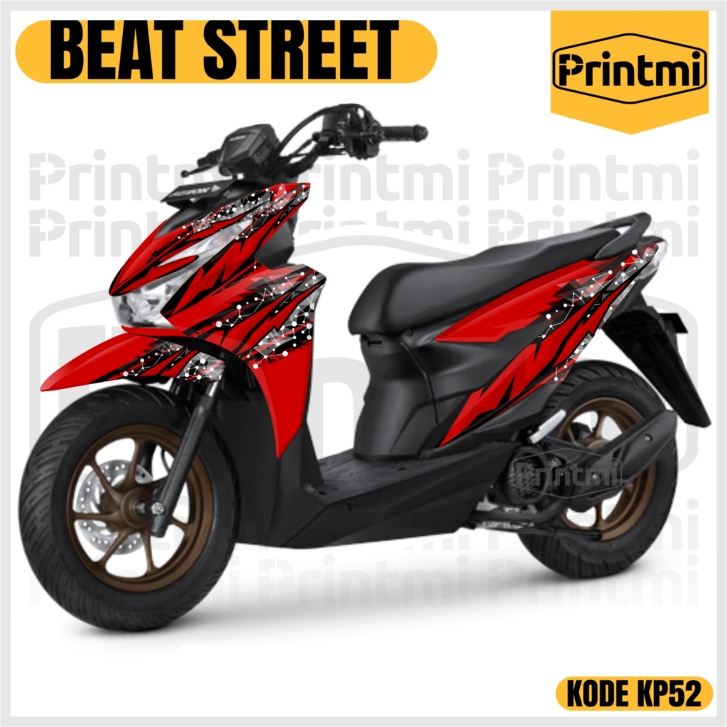 Jual Decal Beat Street 2024 2025 New Full Body Stiker Motor Honda ...