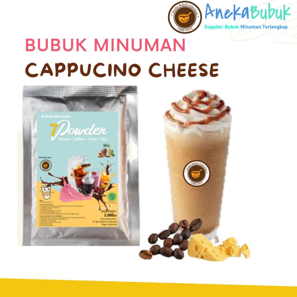 Jual BUBUK CAPPUCINO CHEESE 1KG - BUBUK MINUMAN CAPPUCINO CINCAU CHEESE ...