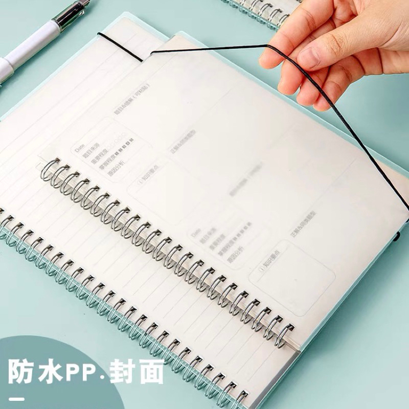 Jual Notebook TALI A6 A5 B5 A4 PUTIH / Notebook 80 Lembar Spiral ...