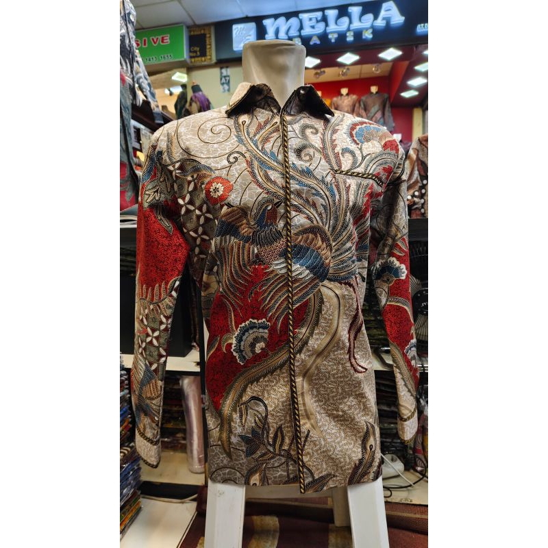 Jual KEMEJA BATIK SMOCK KATUN SILK HALUS SUPER PREMIUM THAMRIN CITY ...