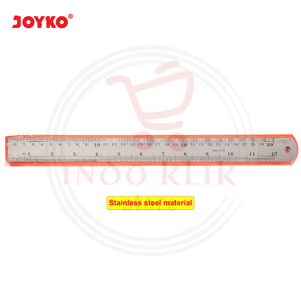 Jual Penggaris Besi Joyko 30 cm RL-ST30 /Ruller Stainless 30cm ST30 ...