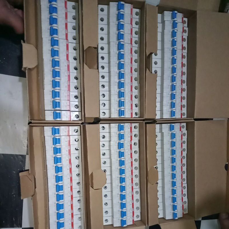 Jual Mcb abb pln SH 201 1p 2A/4A/6A/10A/16A/20A/35A/50A 0riginla barang ...