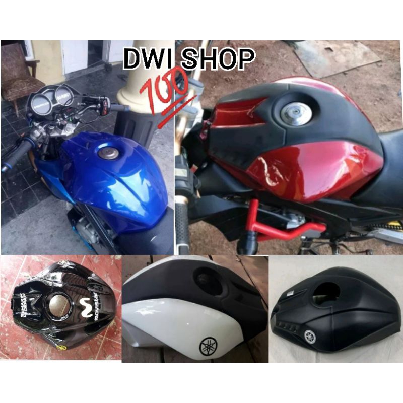 Jual Cover tangki Yamaha fz150i v1 v2 custom model R1 | Shopee Indonesia