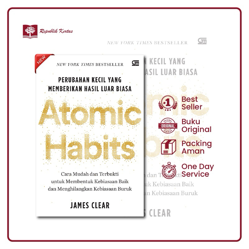 Jual Buku Atomic Habits | Shopee Indonesia