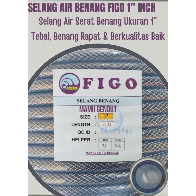 Jual Selang Air Benang FIGO / Selang Nylon / Selang Hyprex Ukuran 1 ...