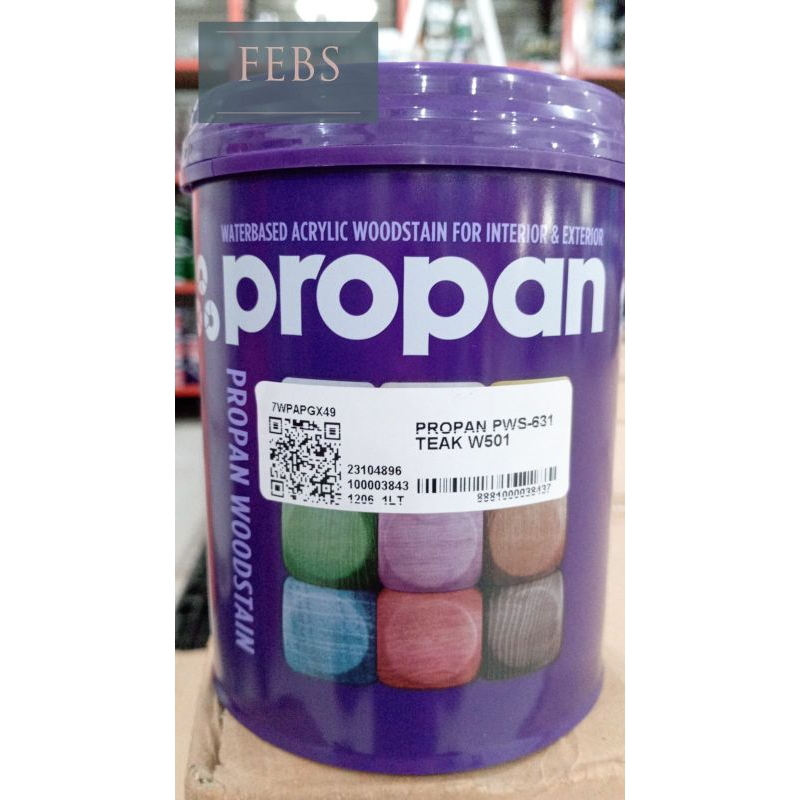 Jual PROPAN Woodstain PWS 631 Cat Politur / Pelitur Kayu 1L | Shopee ...