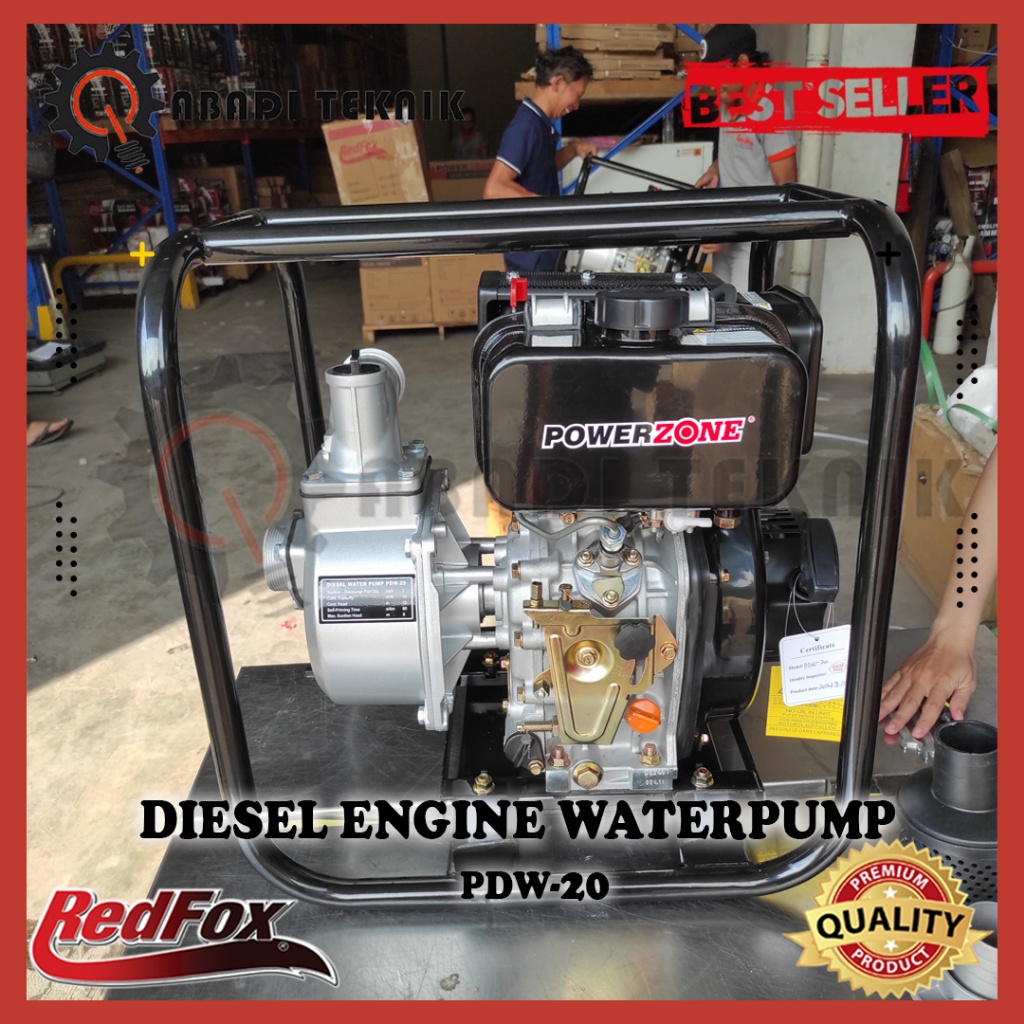Jual DIESEL ENGINE WATER PUMP POMPA AIR SAWAH IRIGASI 2 INCH, 3 INCH. 4 ...