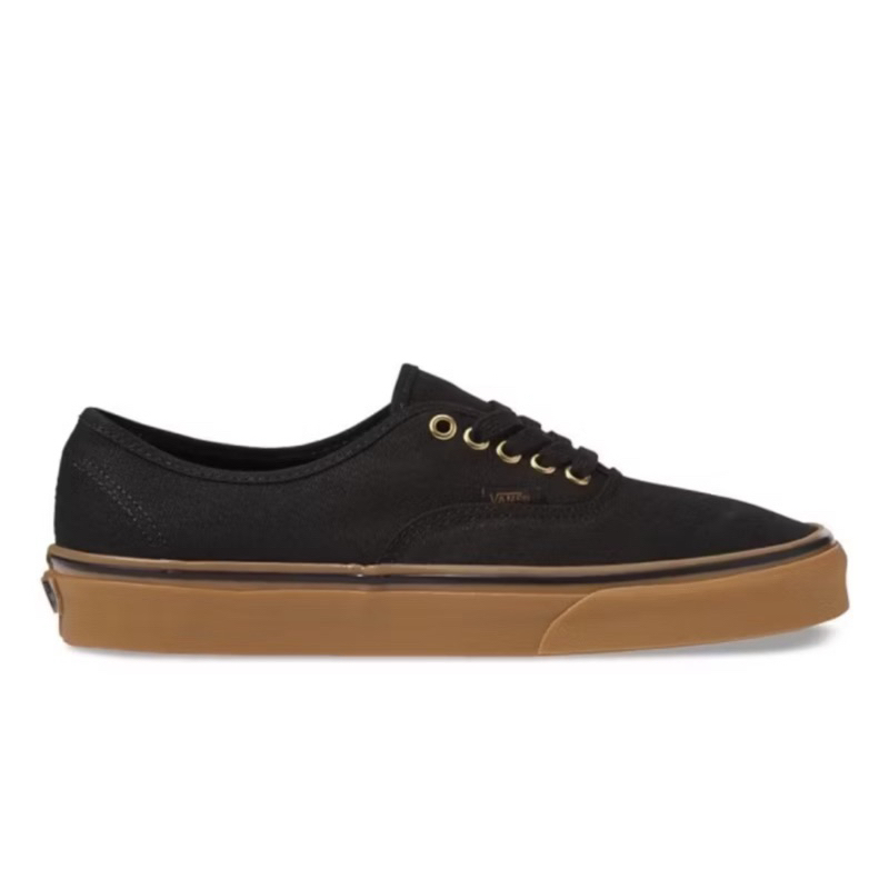 Jual Vans Authentic Black Rubber Gum Classic (Original 100%) | Shopee ...