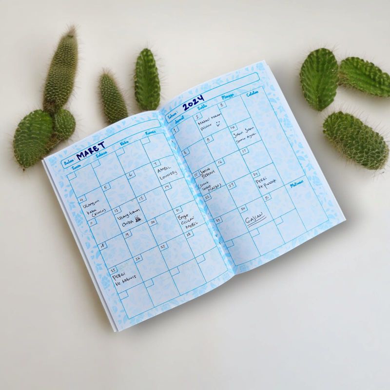 Jual [ new desain ] BUKU MONTHLY PLANNER SIMPEL A5 / BUKU FINANCIAL ...