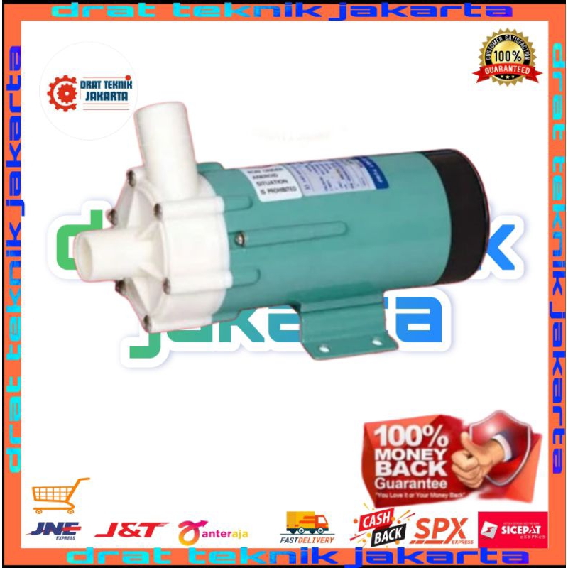 Jual POMPA KIMIA ROTOR MD 40RM CHEMICAL PUMP POMPA KIMIA MAGNET DRIVE ...