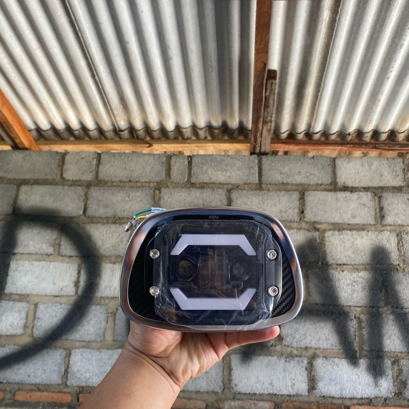 Jual LAMPU DEPAN HEADLAMP DAYMAKER VESPA SUPER/SPRINT/BAJAJ DULUX LAMPU ...