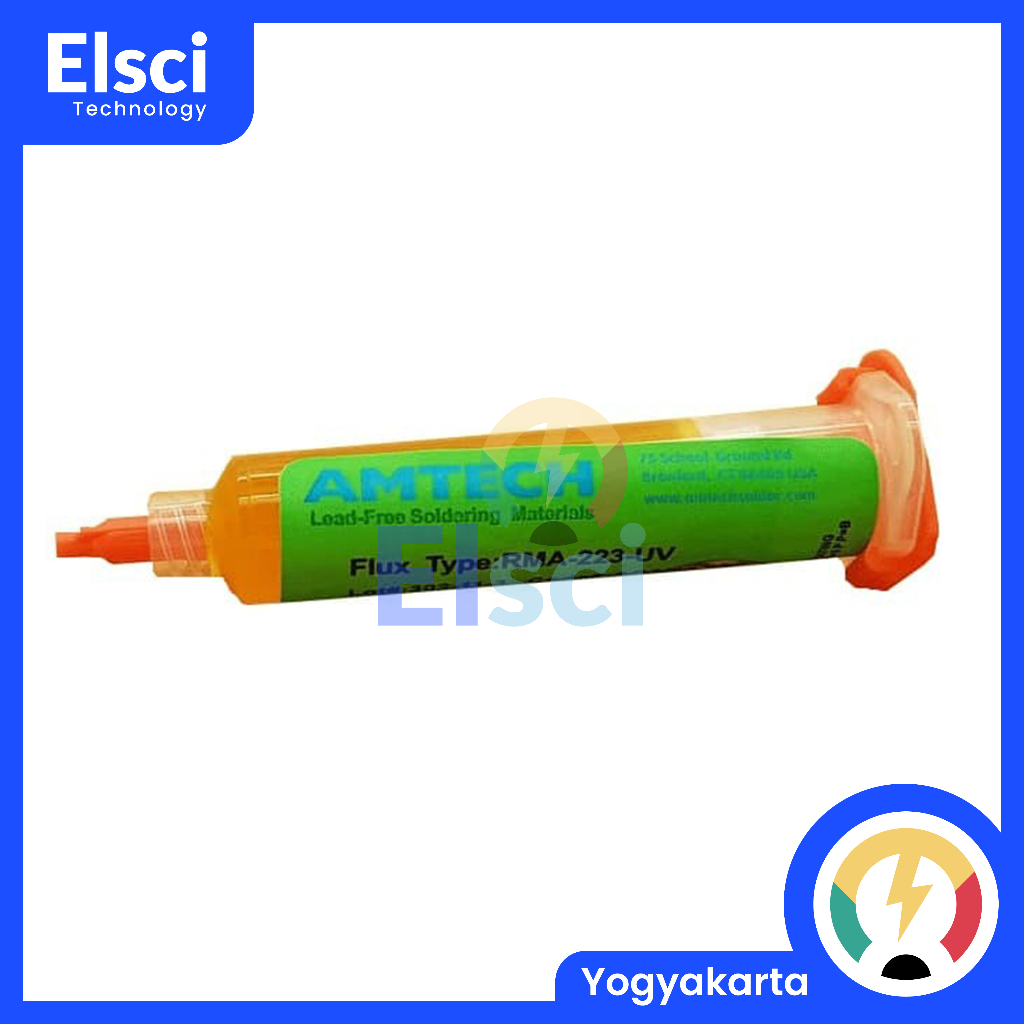Jual Amtech RMA-223-UV Flux Paste Solder 10cc | Shopee Indonesia