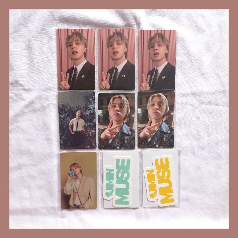 Jual READY STOCK!!! POB/Lucky Draw Muse Jimin Weverse, Makestar, Soundwave, Powerstation ...