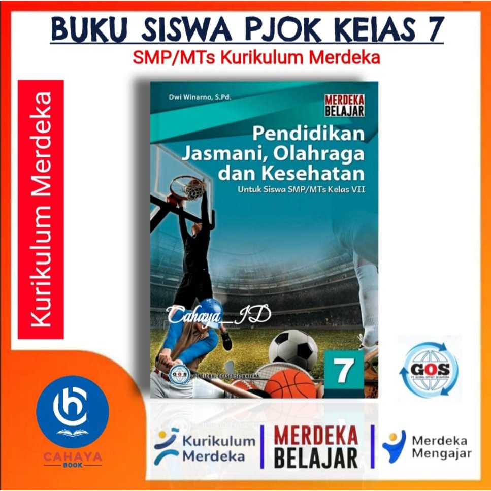 Jual Buku Siswa PJOK SMP Kelas 7 Kurikulum Merdeka Penerbit GOS | Shopee Indonesia