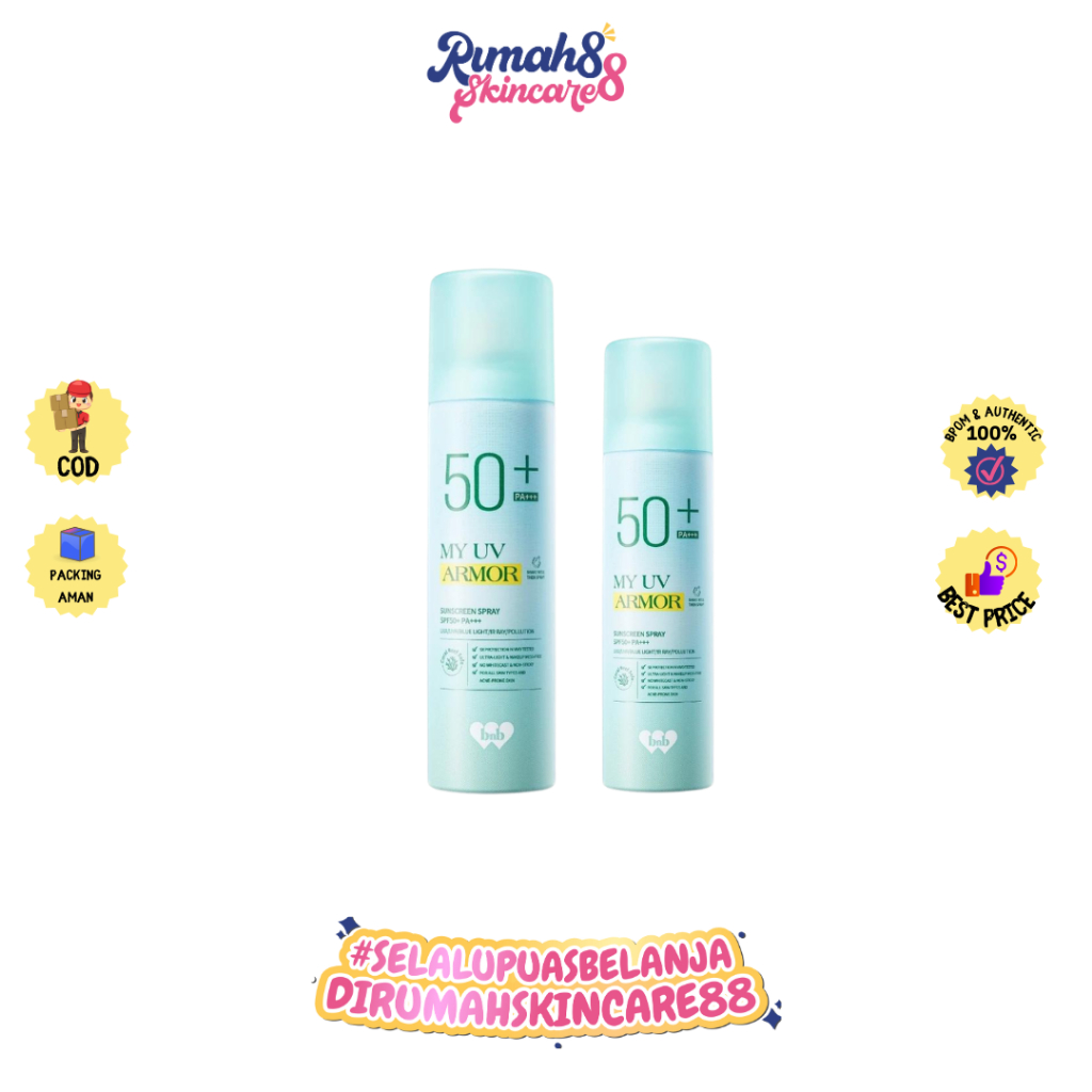 Jual RSC 88 - BNB BARENBLISS My UV Armor Sunscreen Spray SPF 50 PA++ 50ml | 100ml | Shopee Indonesia