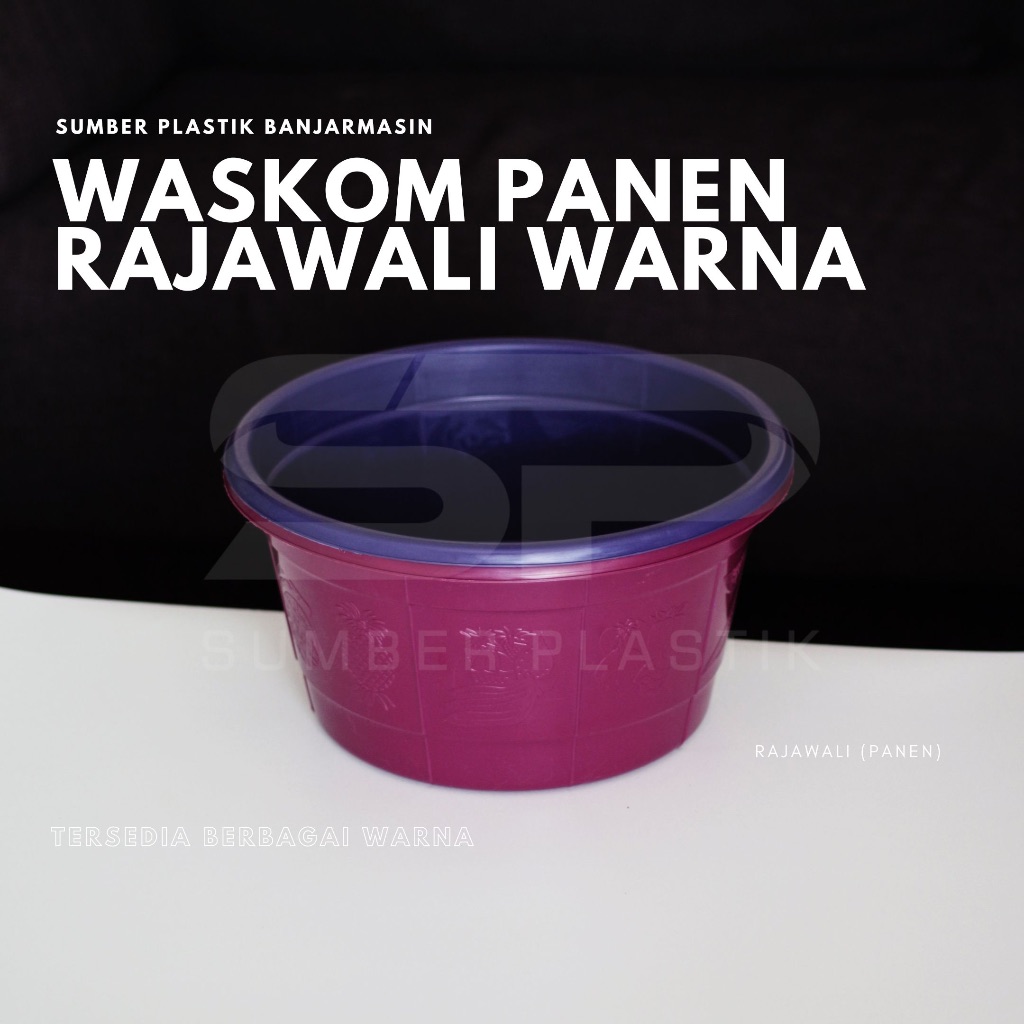 Jual Waskom Panen Rajawali Baskom Bulat Besar Bak Air Warna Plastik ...