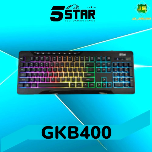 Jual 5Star GKB400 Keyboard Gaming Membrane Full Key Membrane Keyboard ...