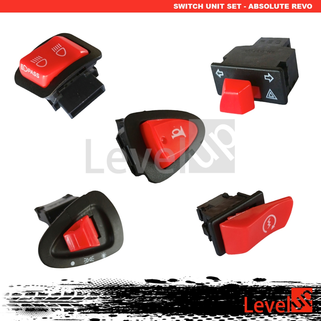 Jual Level Up Switch Horn Winker Dimmer lightning start New Revo ...