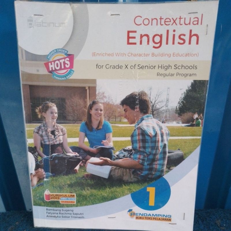 Jual BUKU CONTEXTUAL ENGLISH KELAS 10/1/X SMA EDISI REVISI | Shopee Indonesia