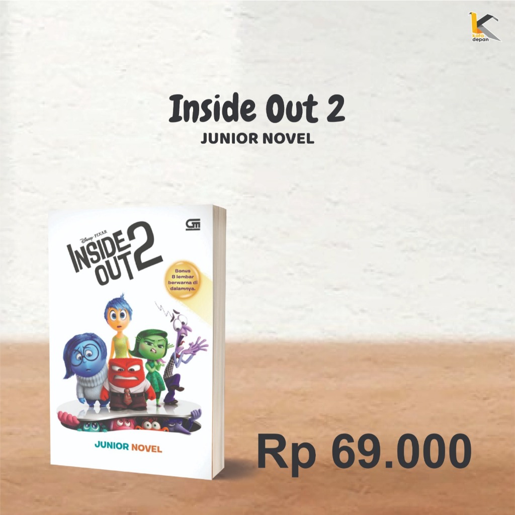 Jual Buku "Inside Out 2 - Junior Novel" | Shopee Indonesia