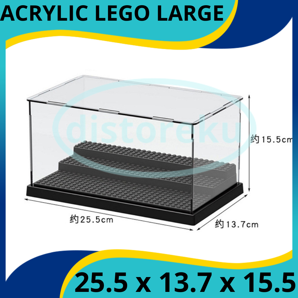 Jual BRICKS BASE PLATE MINI DISPLAY BOX BRICK MINIFIGURE DISPLAY ...
