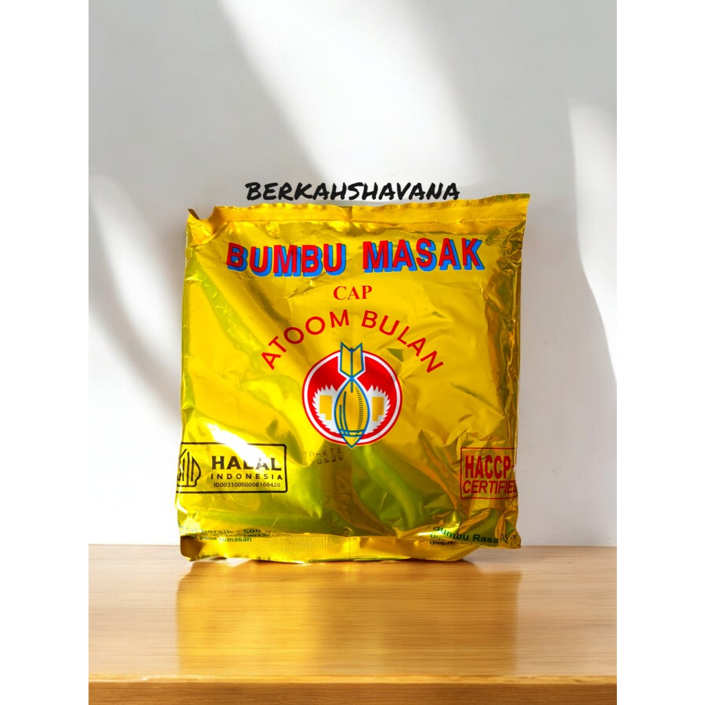 Jual BUMBU MASAK CAP ATOM BULAN 500GR | Shopee Indonesia