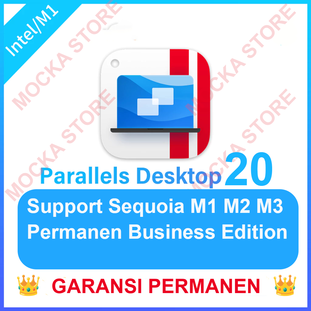 Jual Parallel Desktop 20 Garansi pasti bisa support TAHOE SEQUOIA dan SONOMA M1 M2 M3 M4 M5 ...