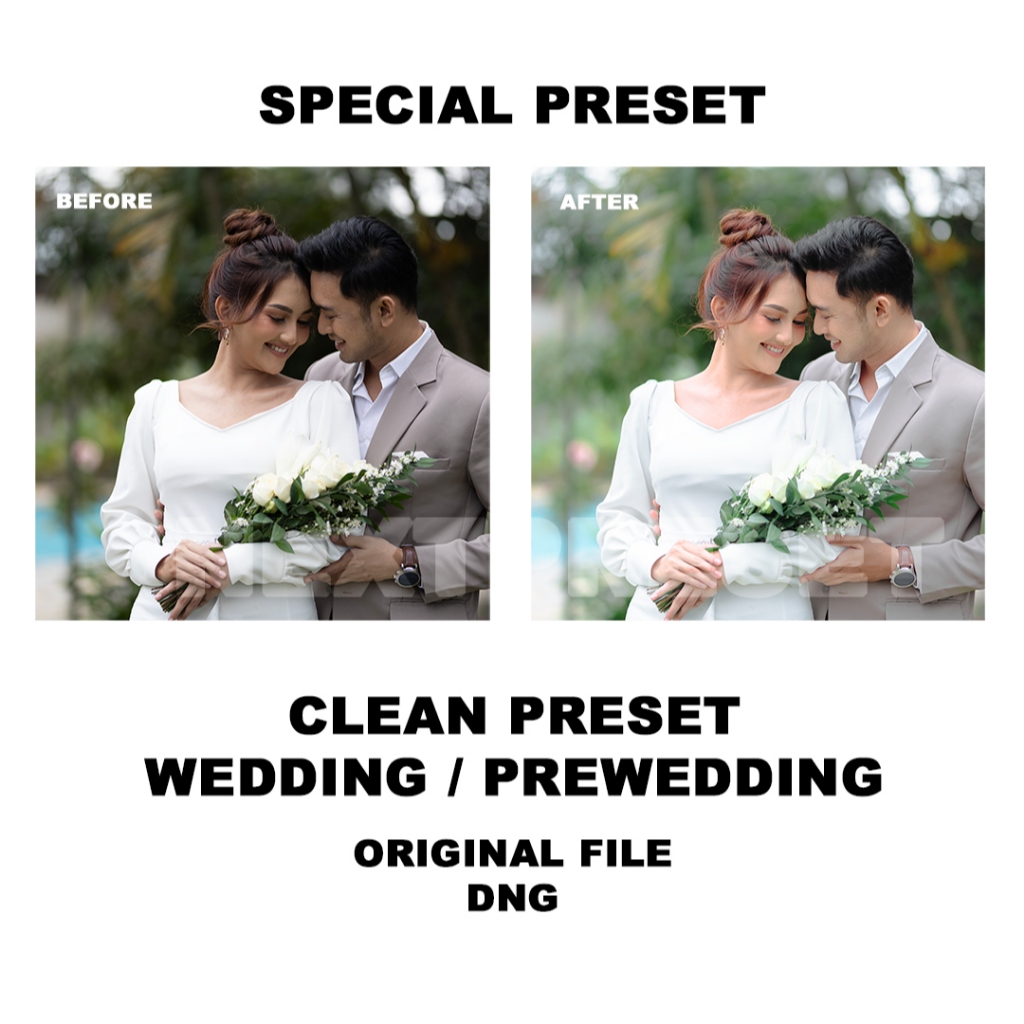 Jual preset wedding outdoor special pello photo clean | Shopee Indonesia